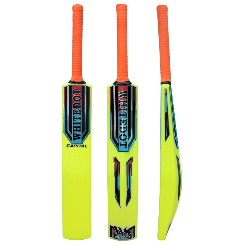 Whitedot Capital Neon Heavy Duty Plastic Cricket Bat for Heavy and ...